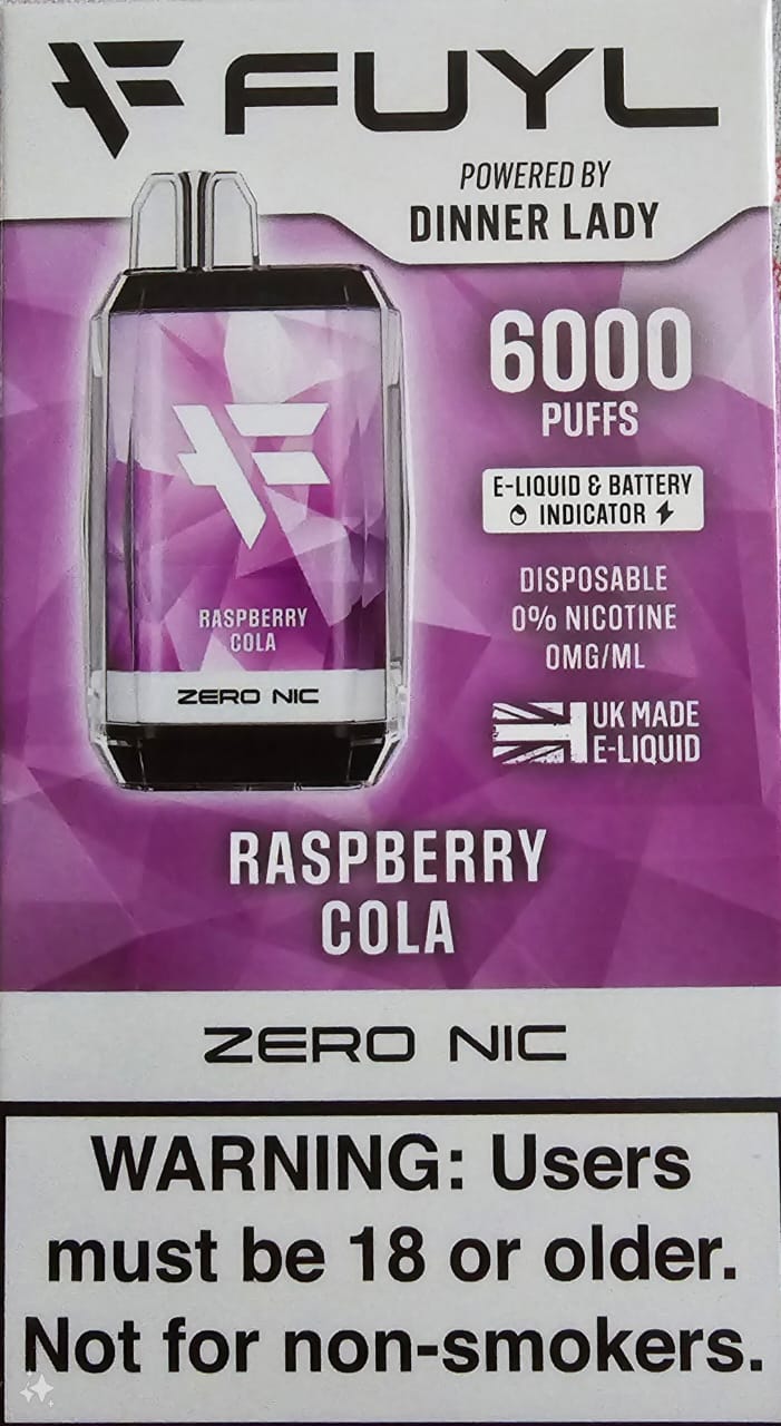 FUYL 6000 – Raspberry Cola – ProVape.cl